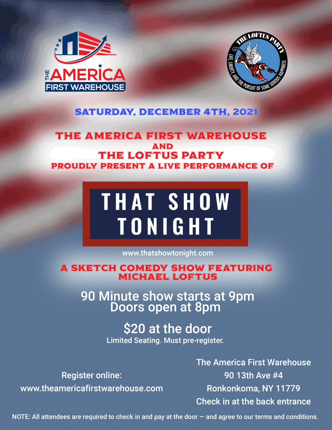 Here's the Deal for 'THAT SHOW TONIGHT' Ya Sexy Heathens! - The Loftus ...