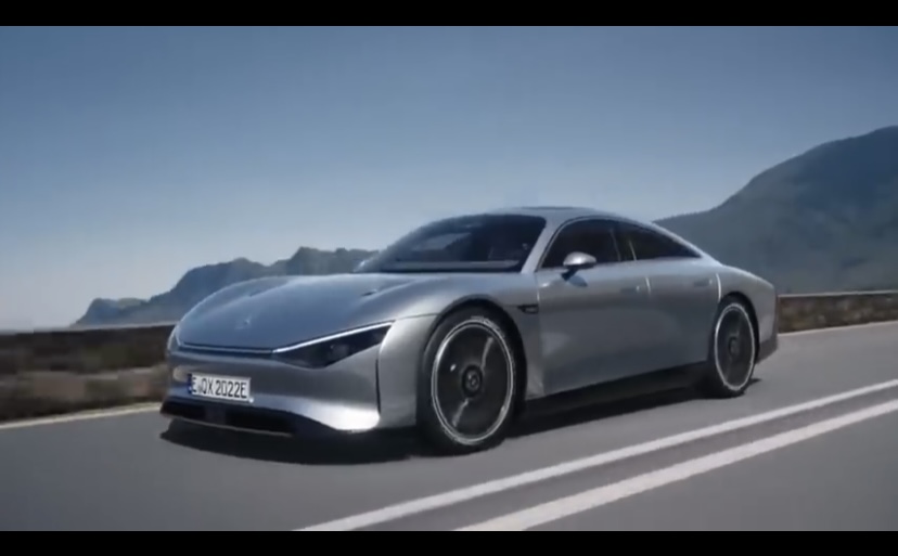 This Mercedes concept car gets over 600 miles per charge. Check out ...