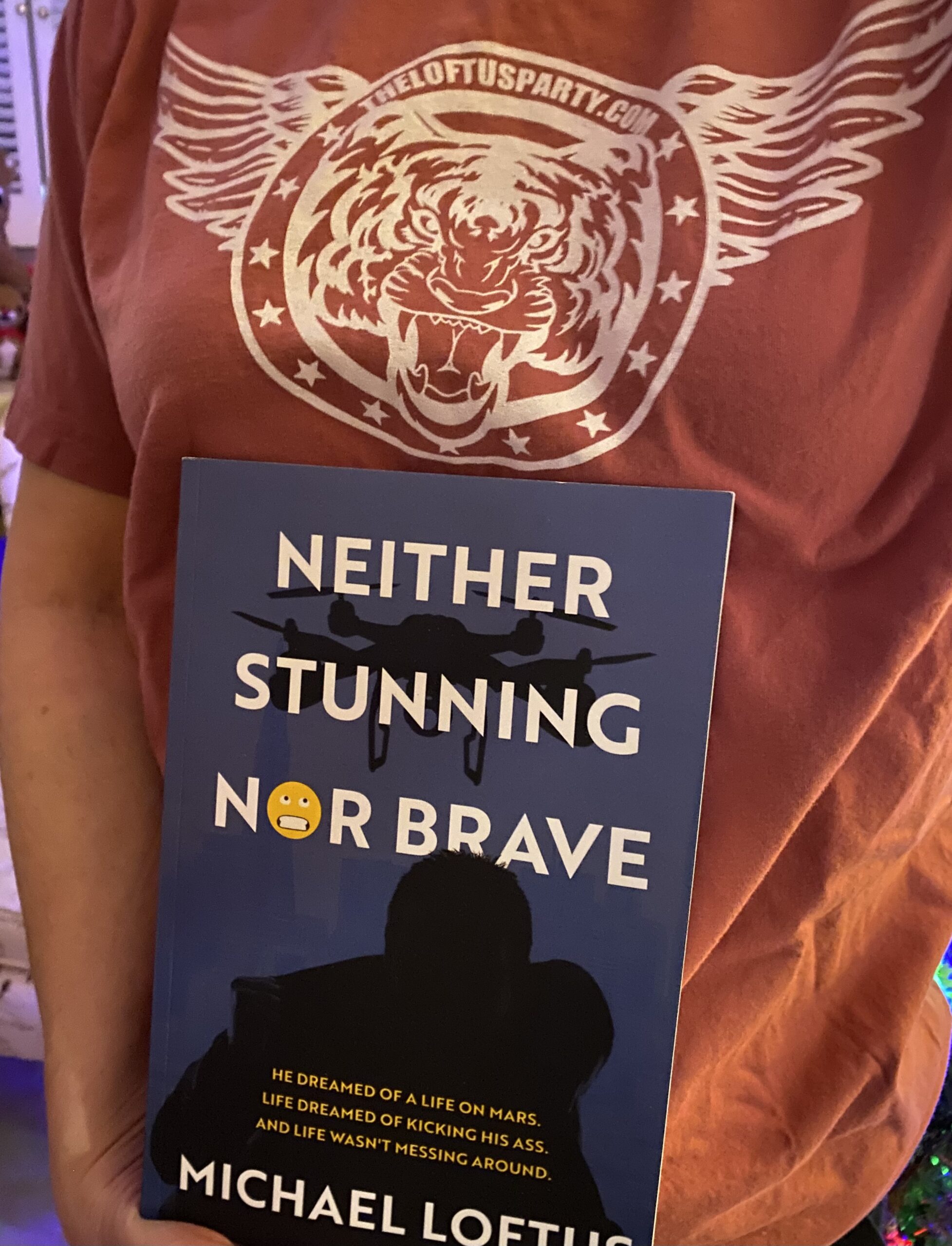 How to make the holiday brighter! A good book and a sweet ass tee ...