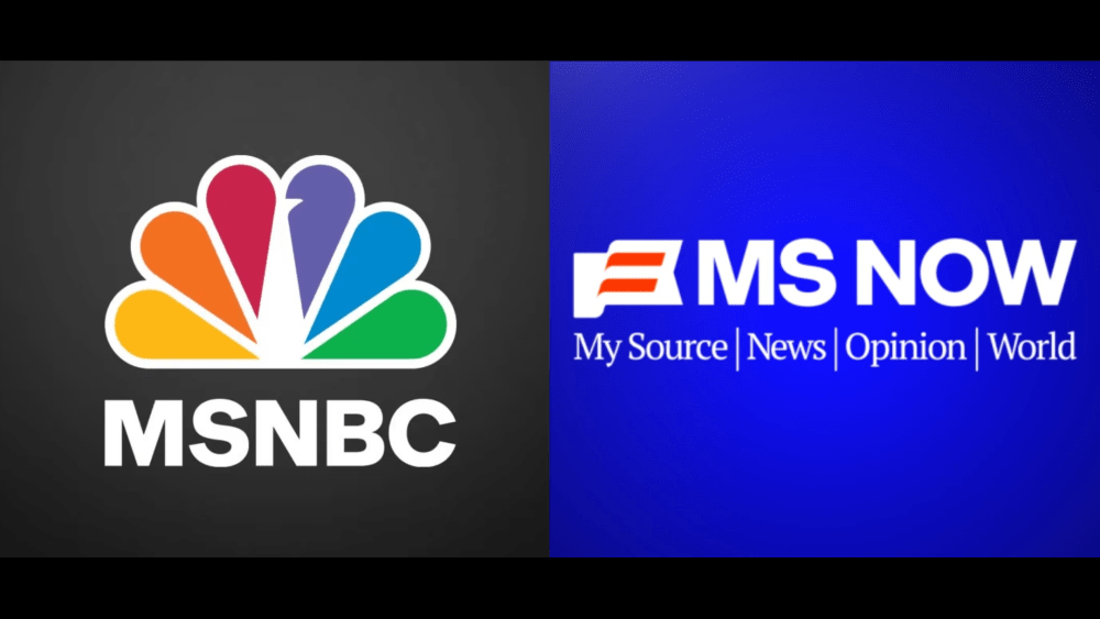 MSNBC rebrand goes off the rails with MS NOW. - The Loftus Party