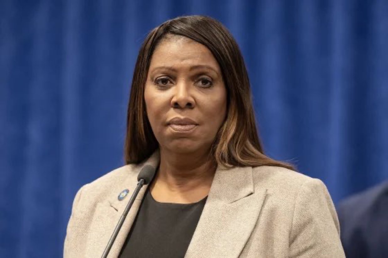 Letitia James, you're the next contestant on: No One Is Above the Law ...