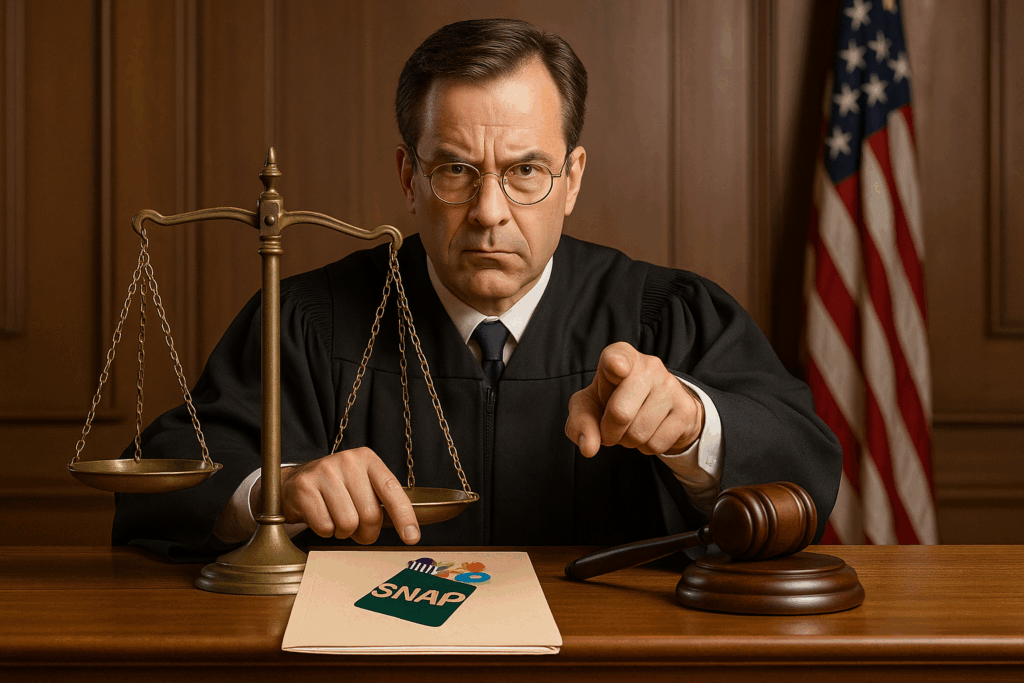 Oh SNAP — A Judge Says What? | The Loftus Party